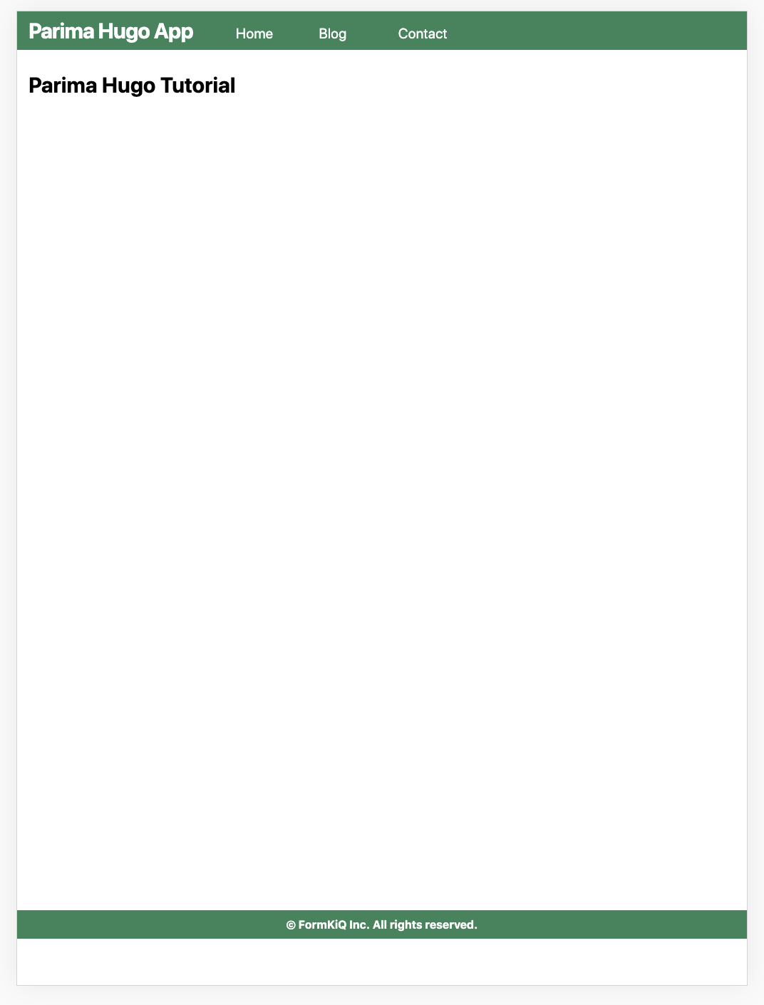 How To Generate a Static Website with Hugo framework and Tailwind CSS ...